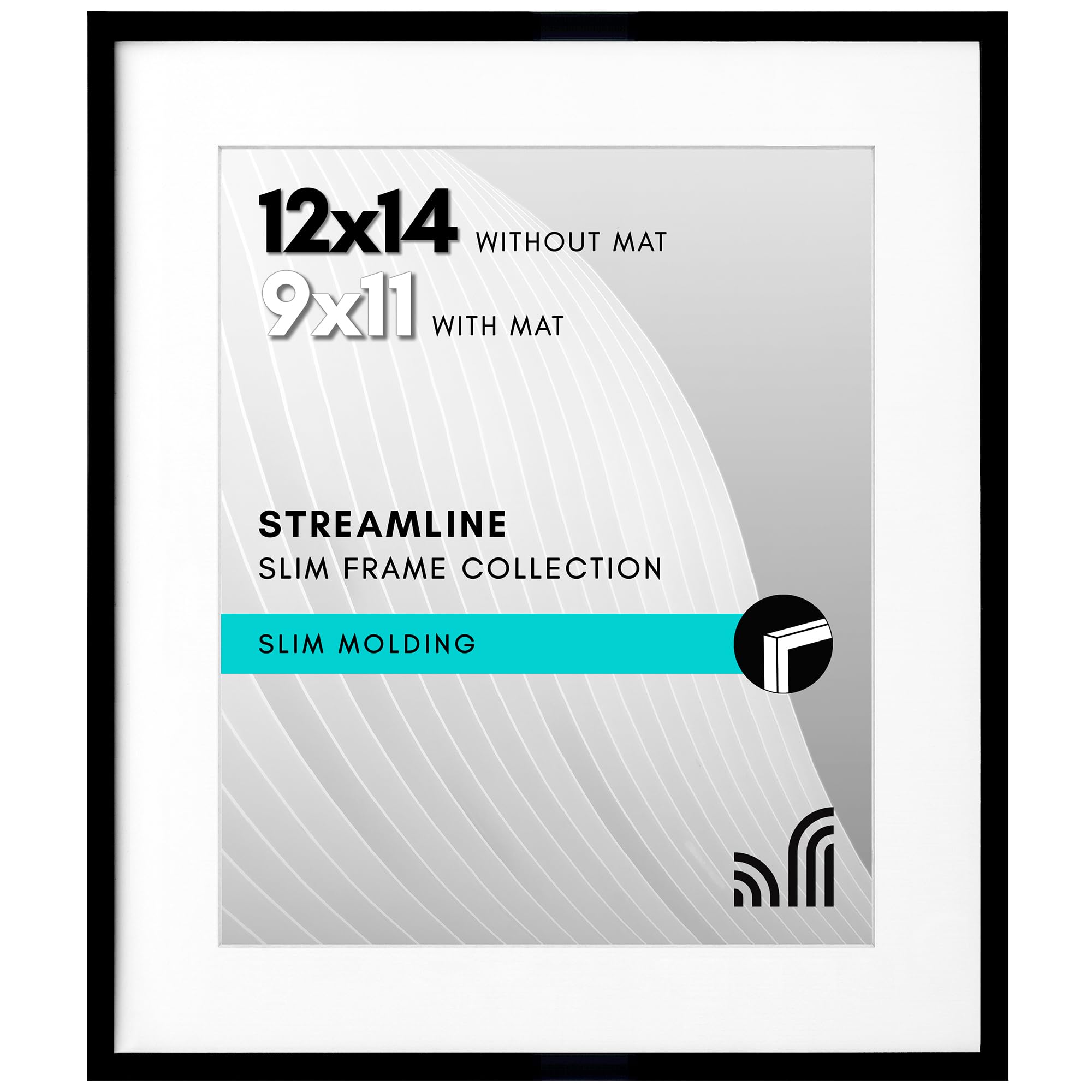 Amazon.com - Americanflat 12x14 Picture Frame with Polished Plexiglass ...