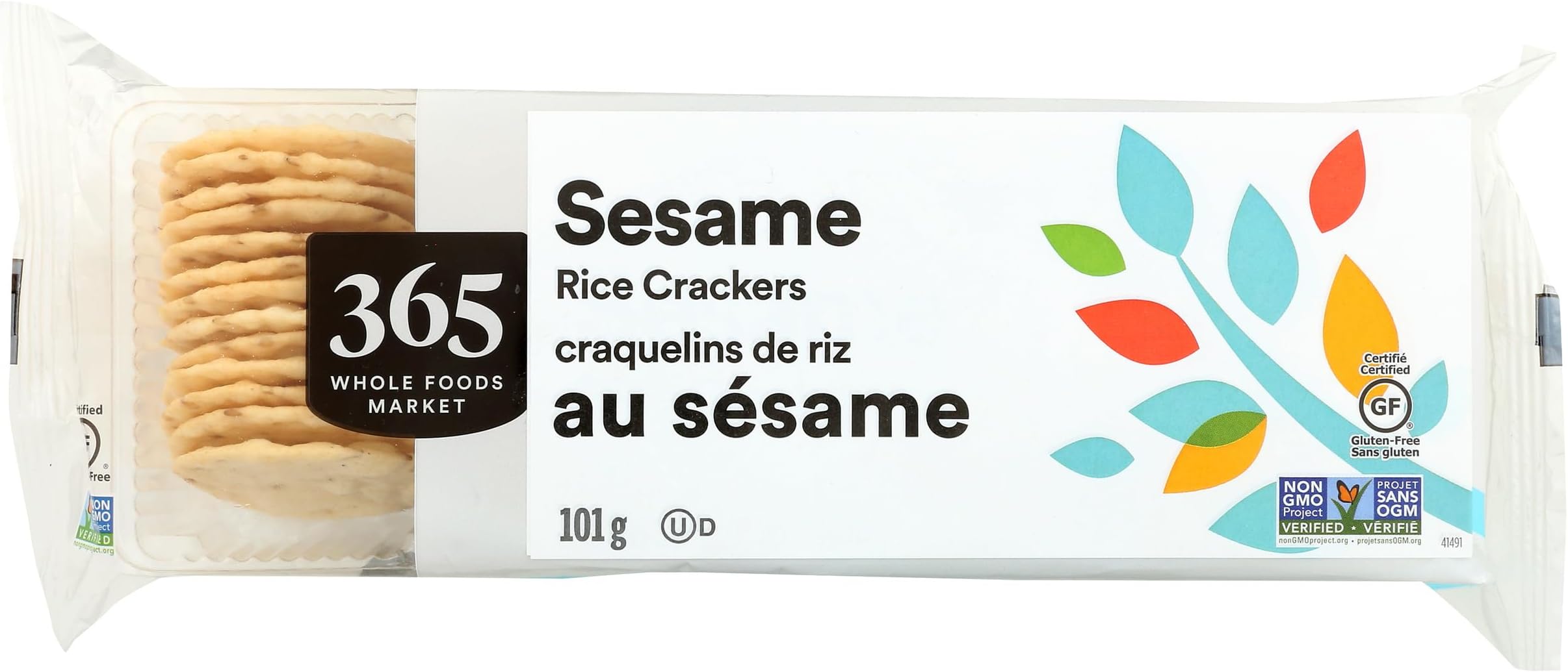 Amazon.com: Ka-Me Rice Crackers Gluten Free And Non GMO Verified ...