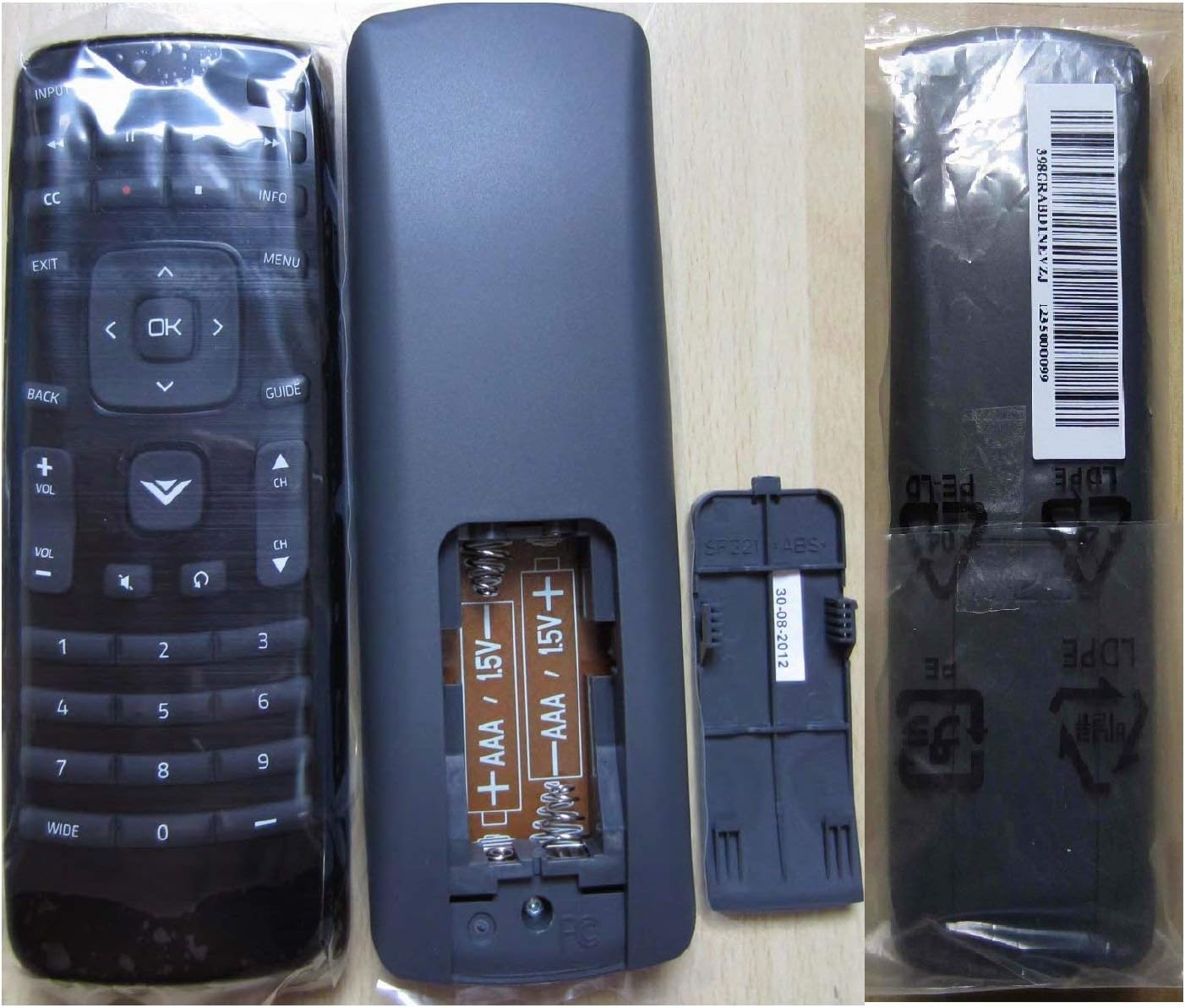 Amazon.com: New XRT010 Remote Control for vizio E420-A0 E420VSE E390-A1 ...