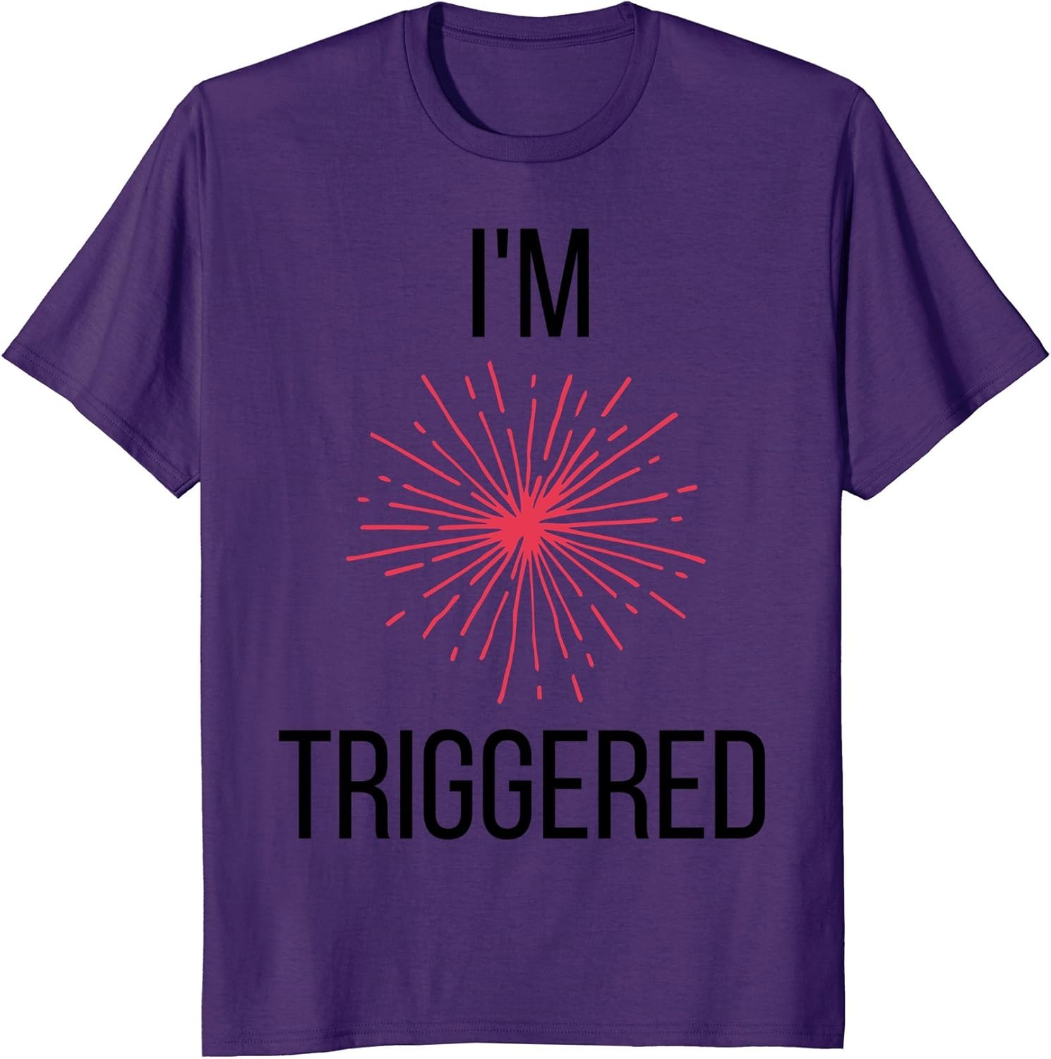 Amazon.com: 4Laughs Memes Shirts I'm Triggered Emotional Tshirt ...