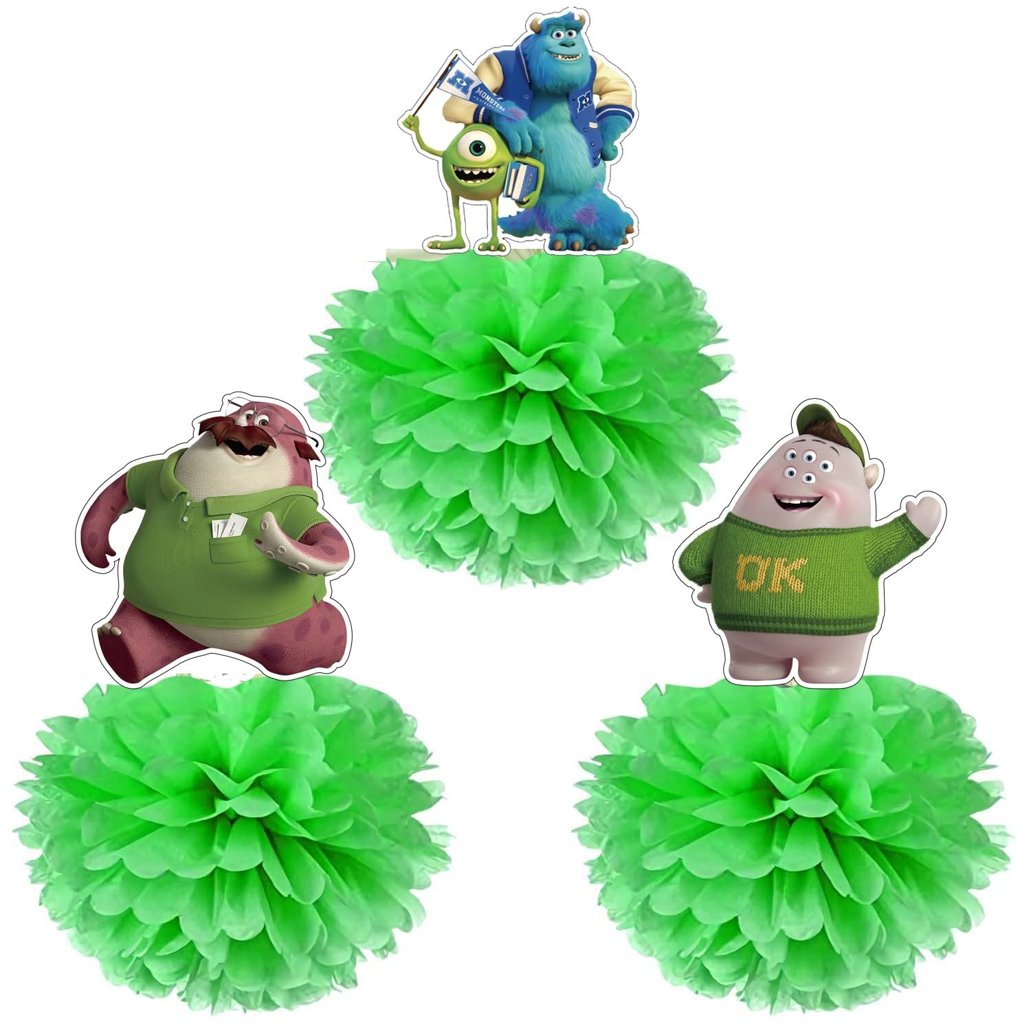 Monsters Inc Centerpieces Singing Monsters Party Decorations Honeycomb