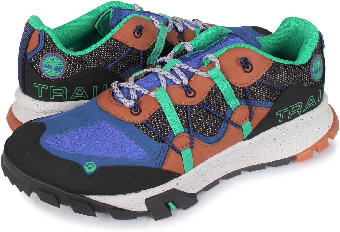 Amazon | [ティンバーランド] ギャリソン トレイル シューズ トレイルシューズ GARRISON TRAIL LOW ブルー ...