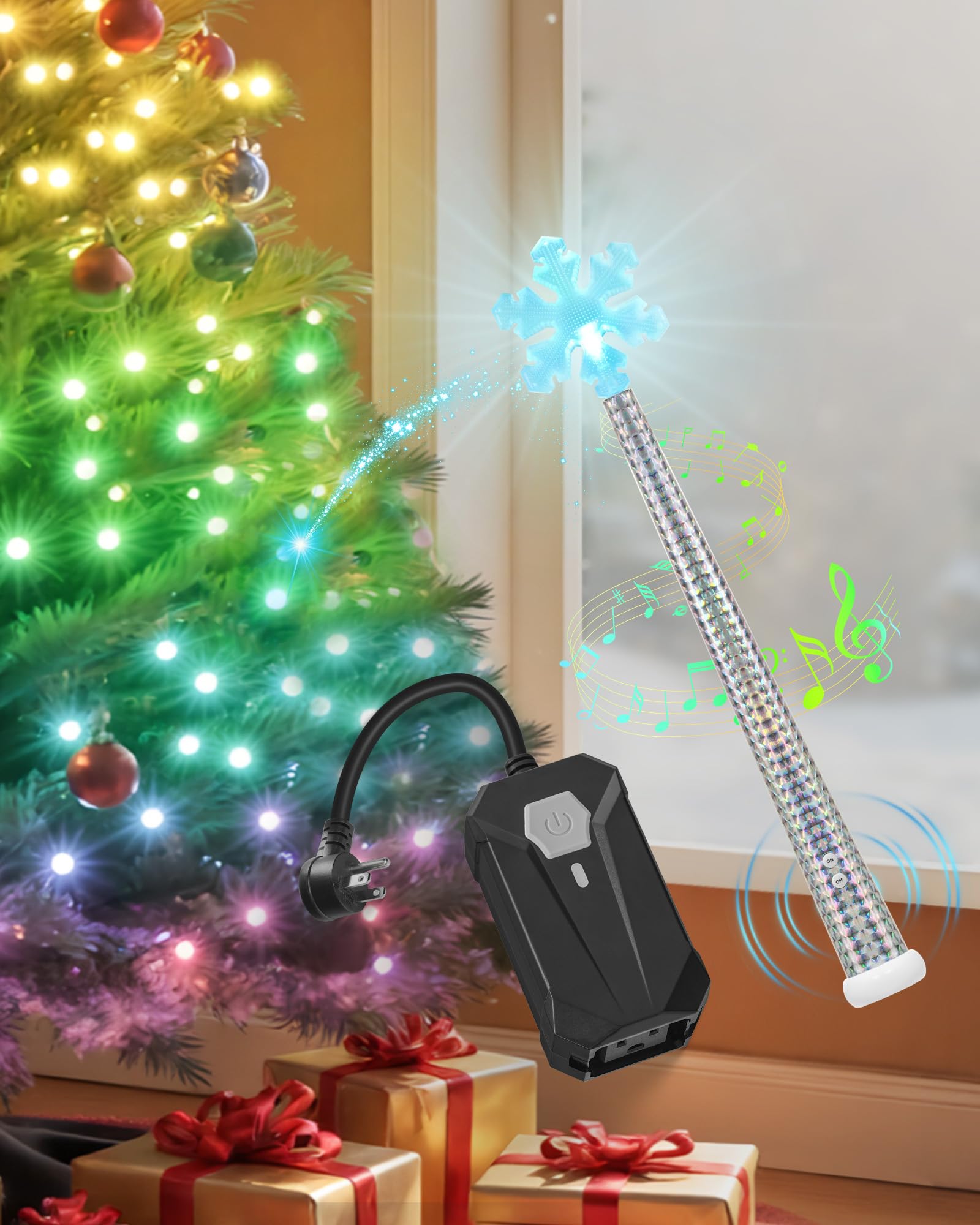 Snapklik.com : Wireless Remote Control Outlet Switch For Christmas Tree ...