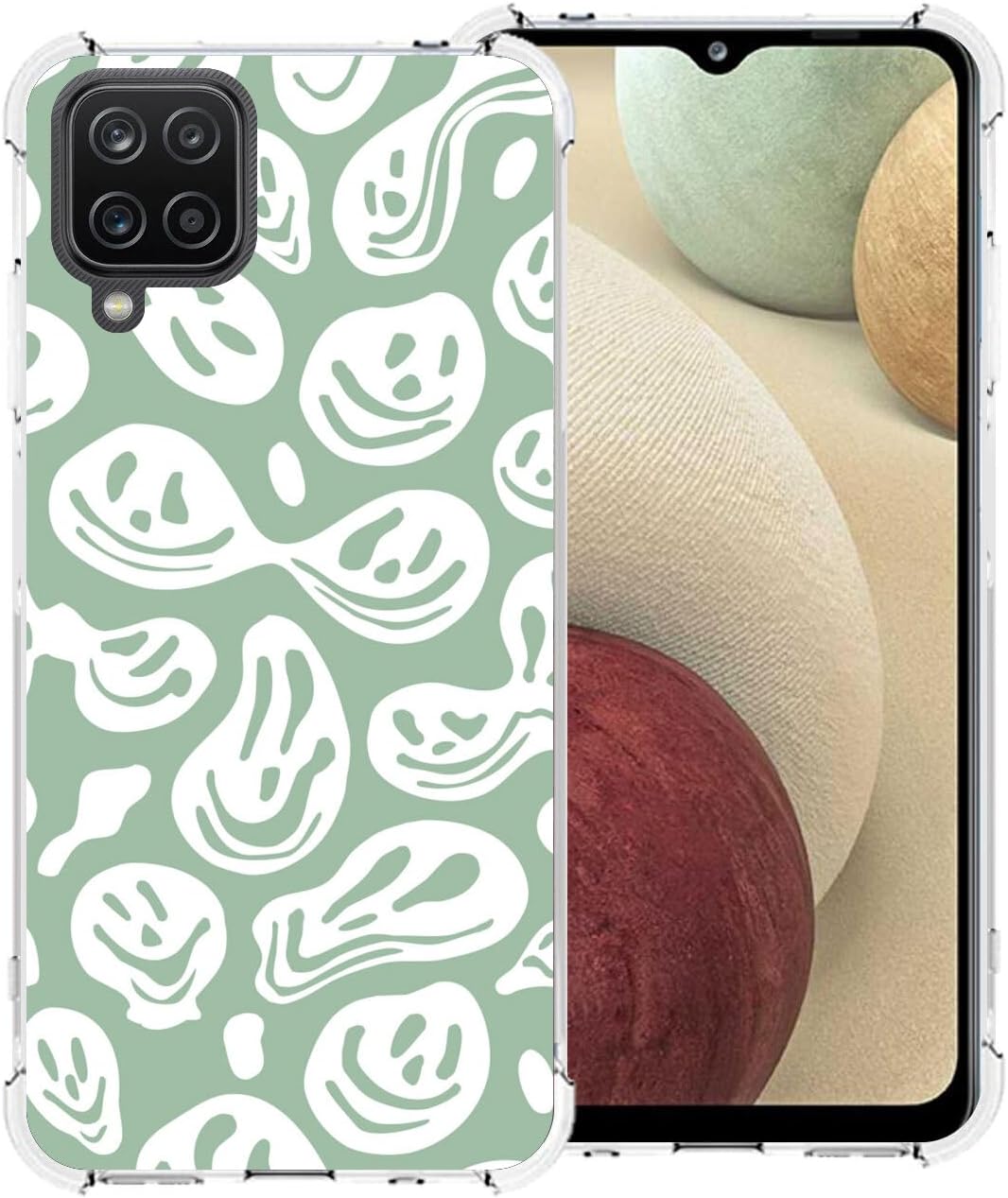 Amazon.com: zaztify Phone Case for Samsung Galaxy A12/M12/A12 Nacho/F12 ...