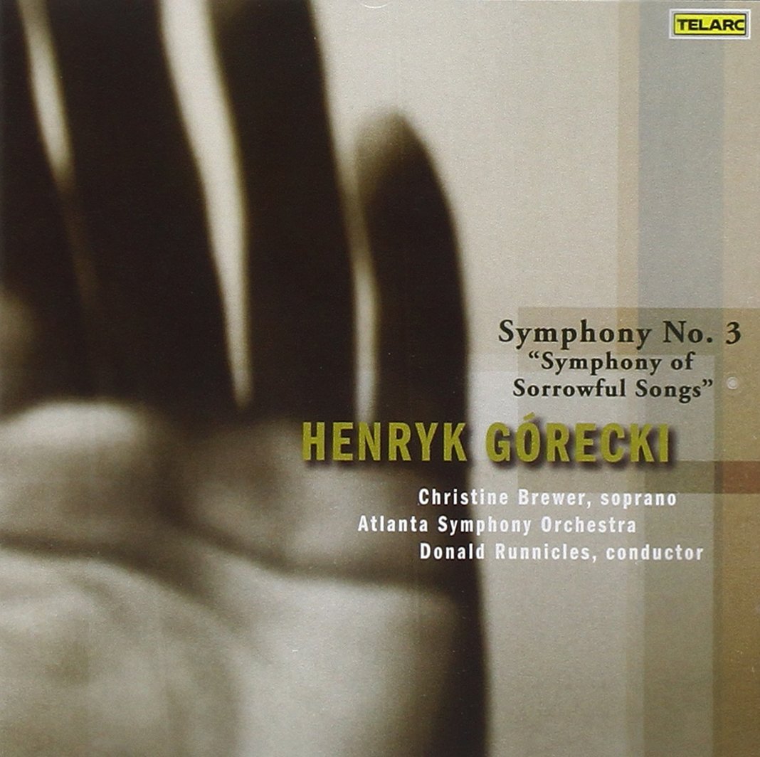 Gorecki: Symphony No 3: Runnicles,Donald, Atlanta Symphony Orchestra ...
