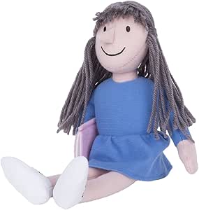 Rainbow Designs RD1374 Roald Dahl Matilda Plush Toy, Mulit-Coloured ...