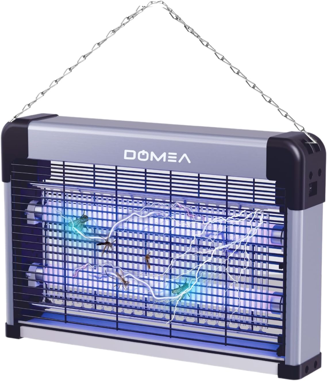 DOMEA Insect Killer Electric, Mosquito Killer, Bug Zapper with 2 * 10W ...
