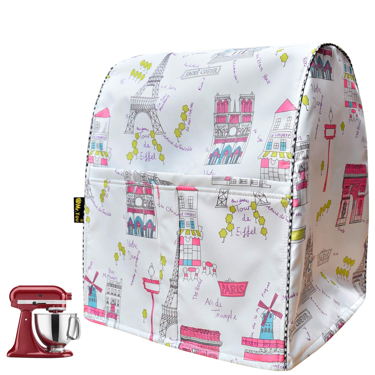 Amazon.com : Mr.You Stand Mixer Cover for 4.5-8Qt Electric Mixer with ...