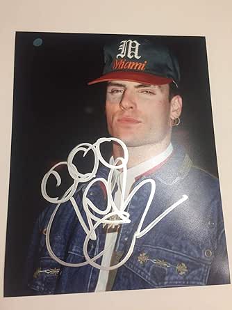 Vanilla Ice signed 8x10 Photo Picture Miami Hurricanes Canes Rap Rapper ...