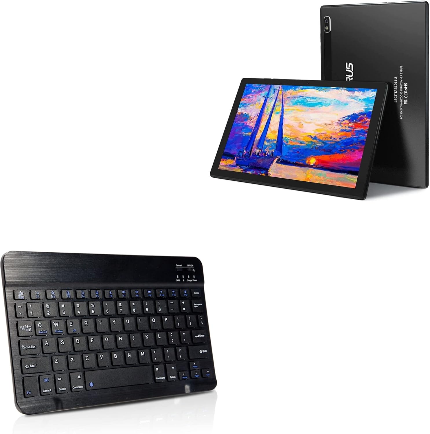 Amazon.com: BoxWave Keyboard Compatible with LECTRUS Android Tablet X11 ...