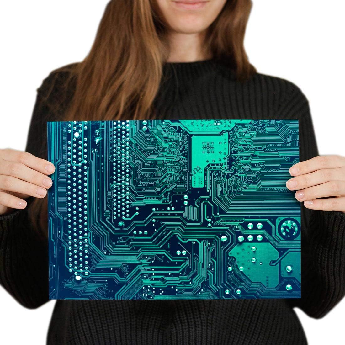 Amazon.com: Destination Vinyl Posters A4 - Cool Motherboard Computer ...