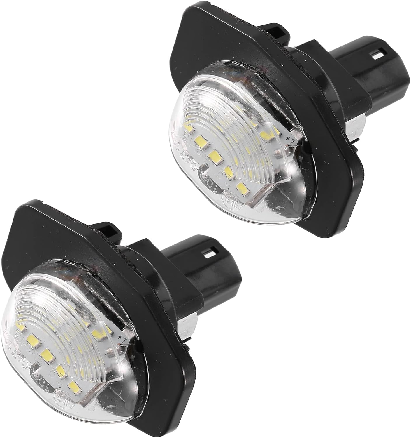 Amazon.com: X AUTOHAUX 2pcs LED License Plate Light Car Number Lamp ...