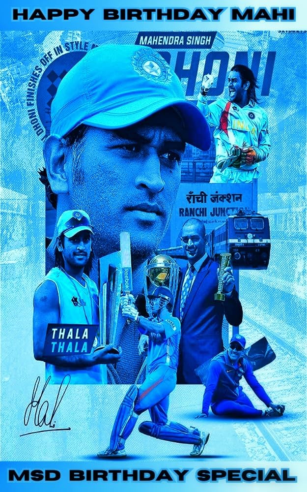 MS DHONI: MSD BIRTHDAY SPECIAL eBook : NAGDA, ARYAN: Amazon.in: Kindle ...