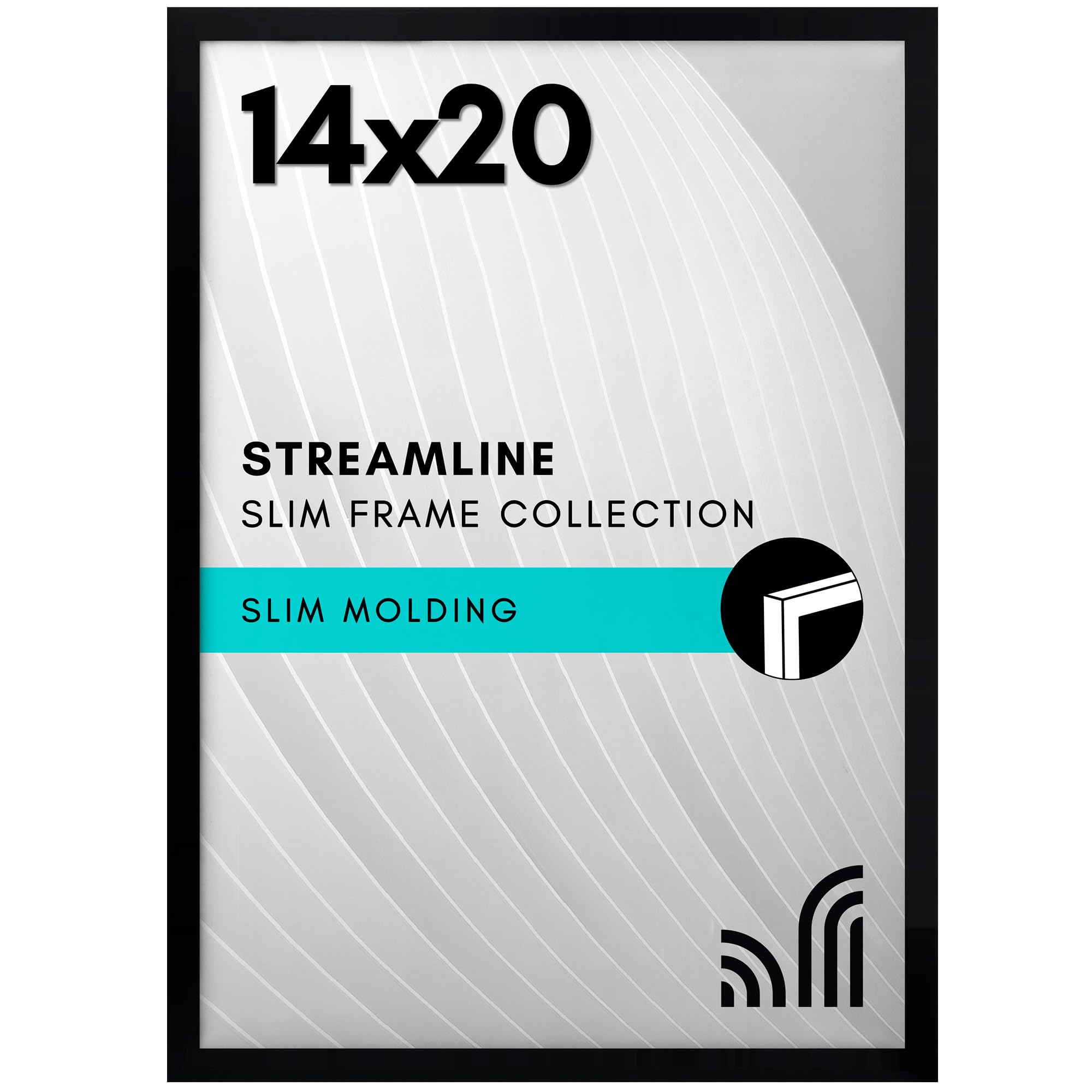 Amazon.com - Americanflat 14x20 Picture Frame with Polished Plexiglass ...