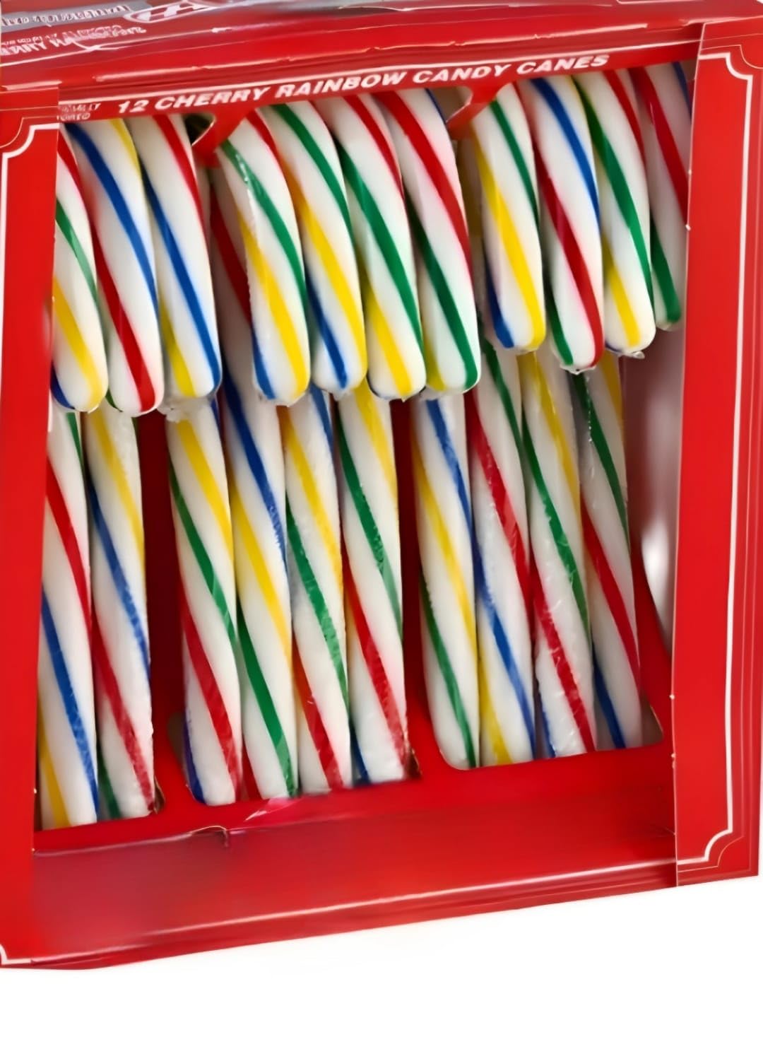 Amazon.com: Cherry Candy Canes, 12 count (1) : Grocery & Gourmet Food