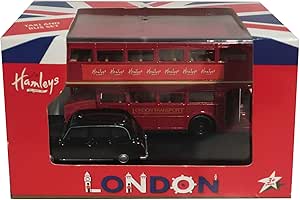 Amazon.com: Hamleys London Bus and Taxi Set : Toys & Games