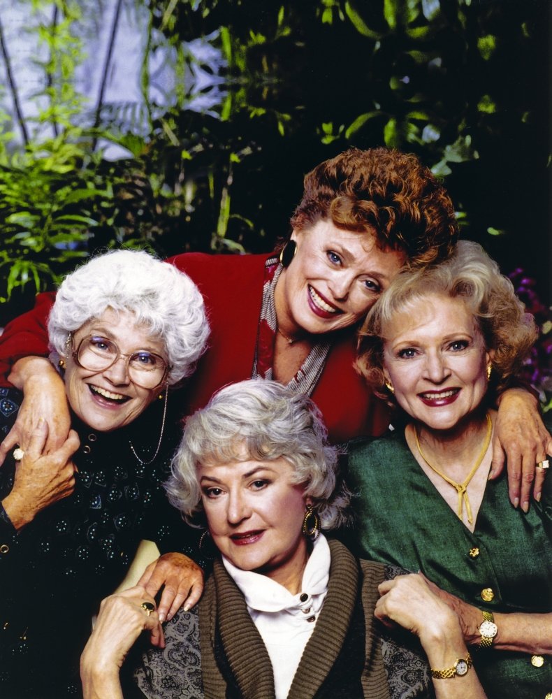 Snapklik.com : Golden Girls Holding Hands Each Other Portrait Photo Print