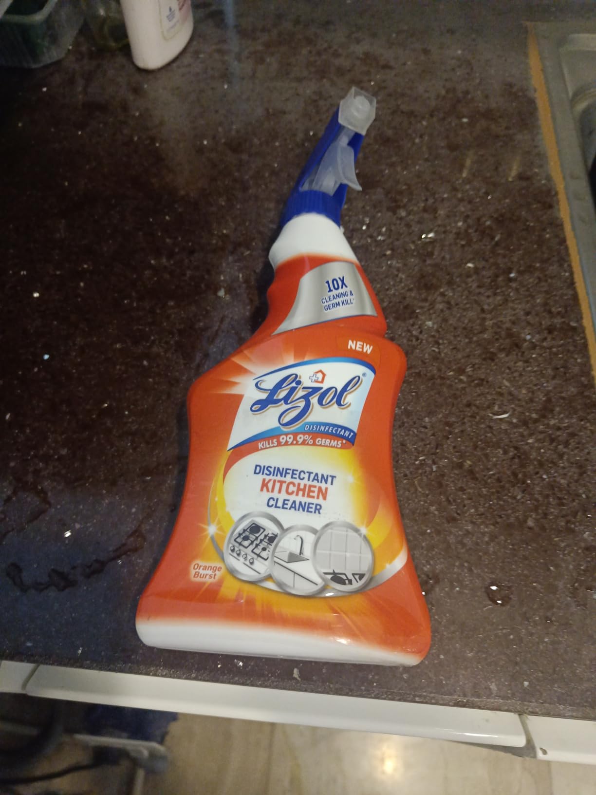 Lizol Kitchen Power Cleaner Liquid Spray - 450ml (Pack of 2) | Kills 99 ...