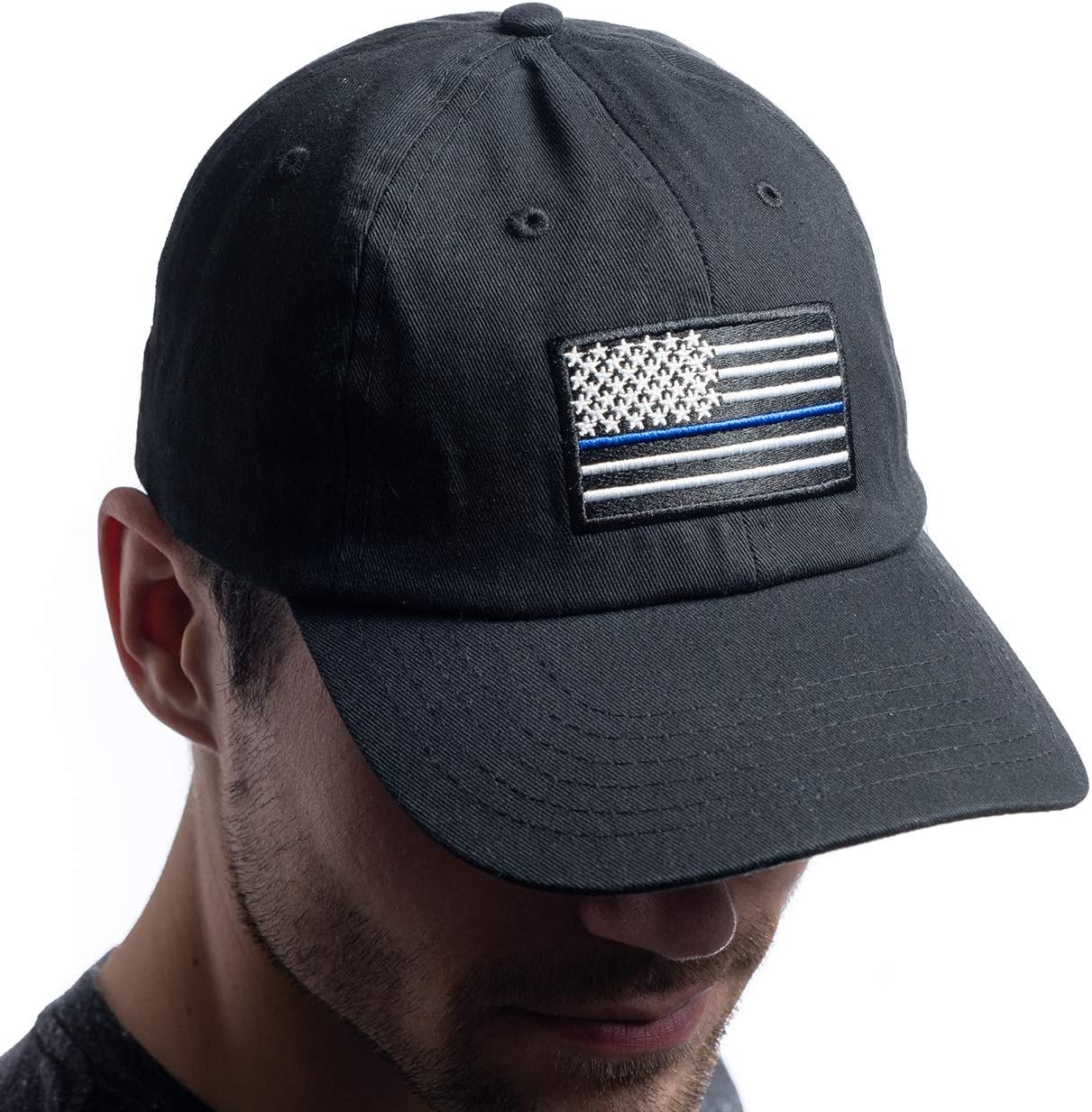 Bone Head Outfitters Blue Honor Hat-Adjustable Unstructured Buckle ...