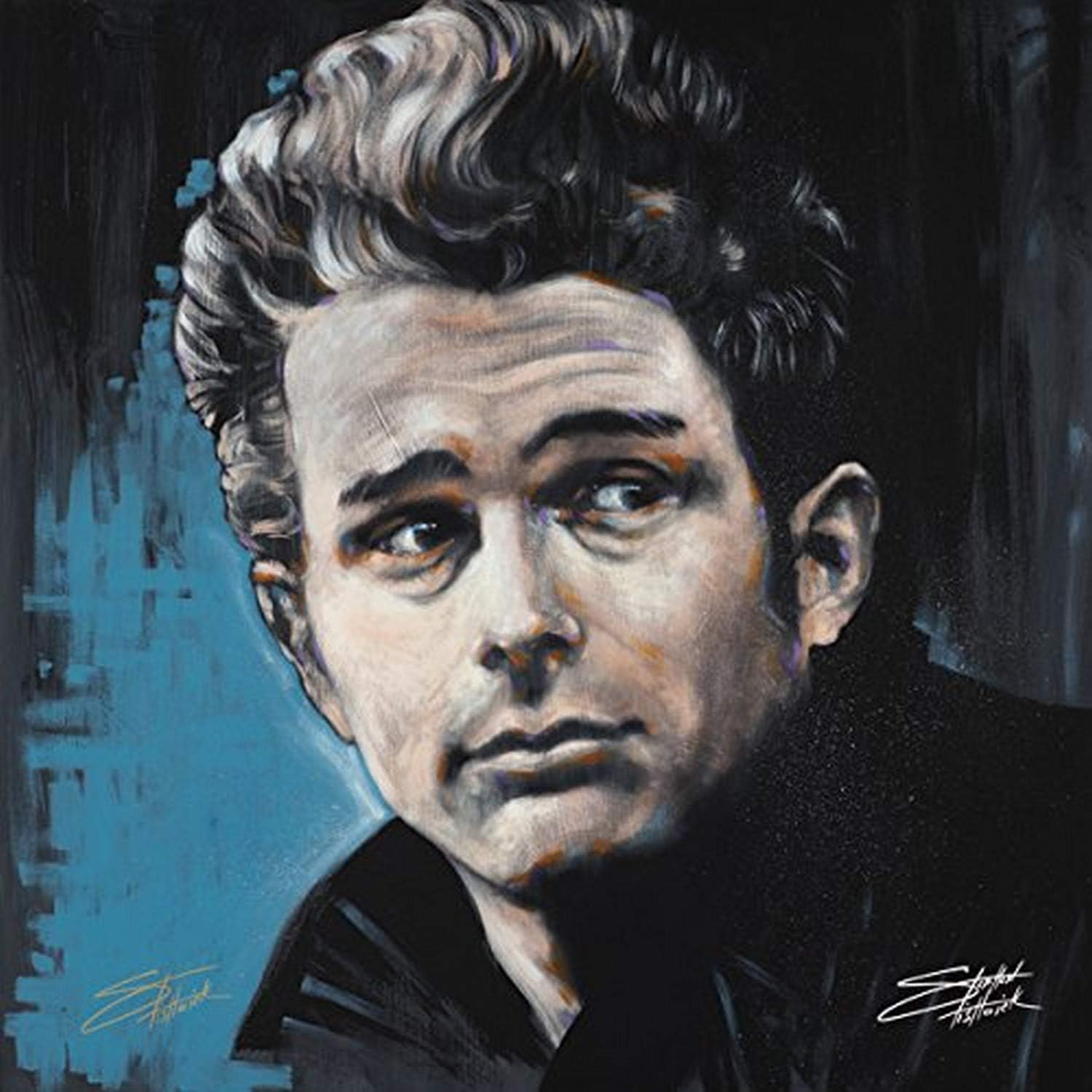 Amazon.com: Get Down Art J.D. Canvas Artwork by Steven Fishwick, 12 by ...