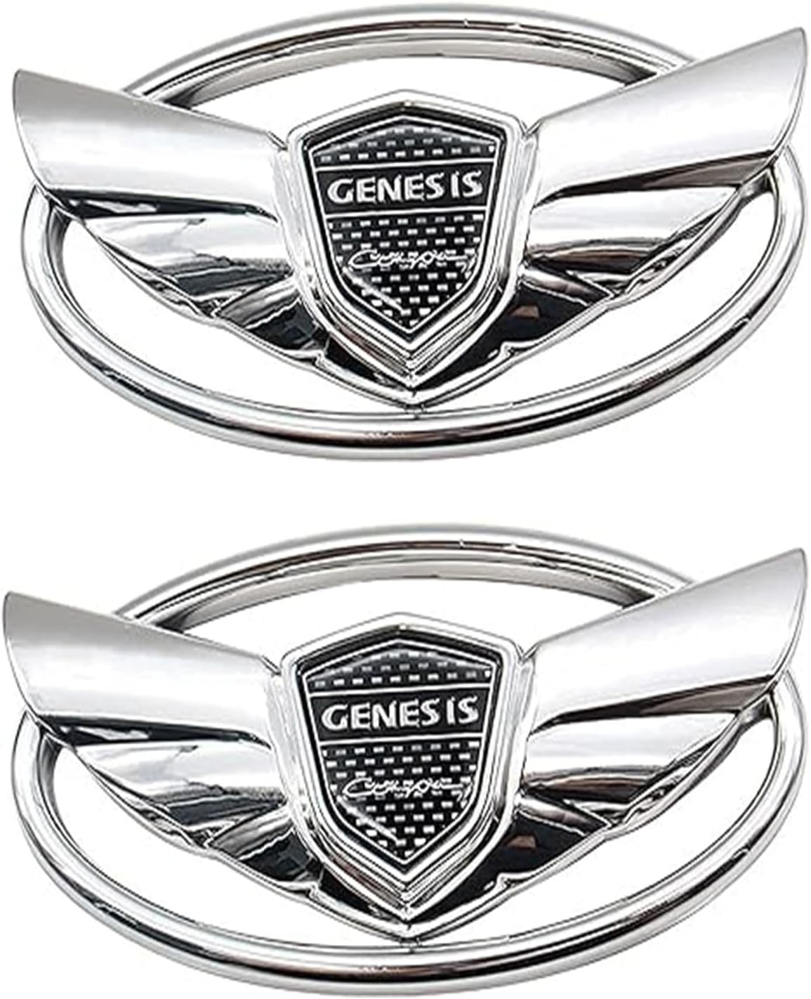 Amazon.com: BerFosa for Genesis 2 Pieces Logo Front+ Trunk Stickers ...