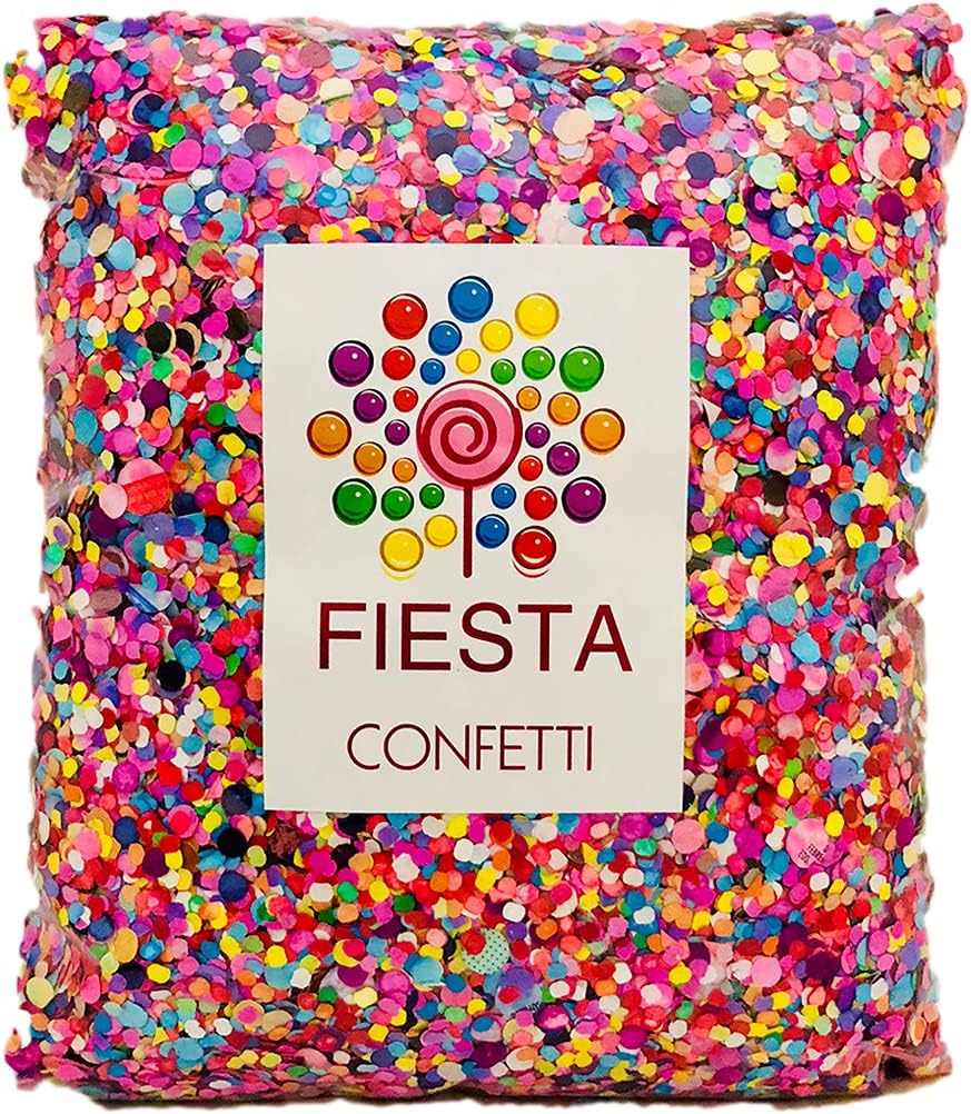 Amazon.com: Multicolor Mexican Confetti Jumbo Bag with 16.22 Oz Great ...