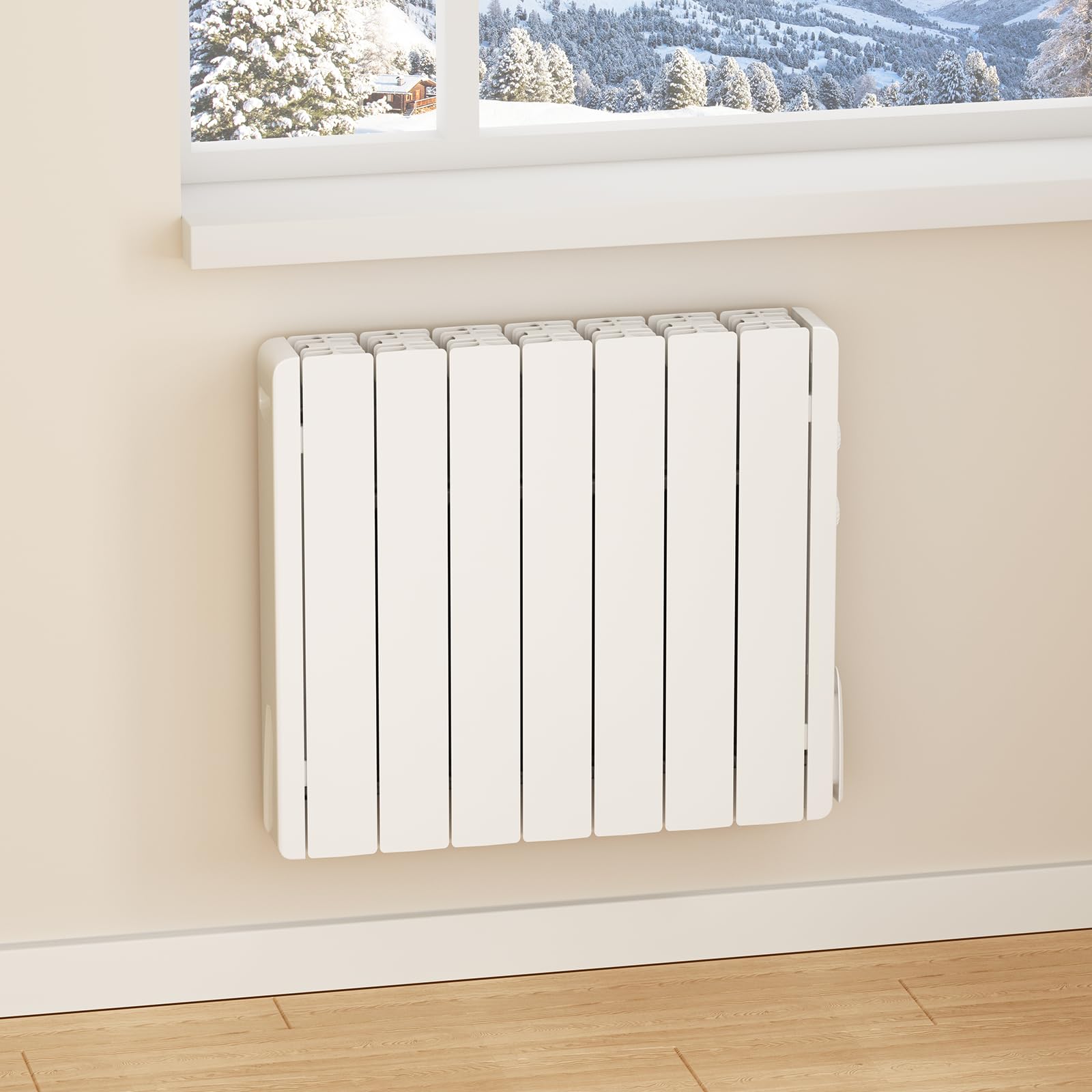 Amazon.com: 1500W Plug-in Electric Panel Wall Heater for Indoor Use ...