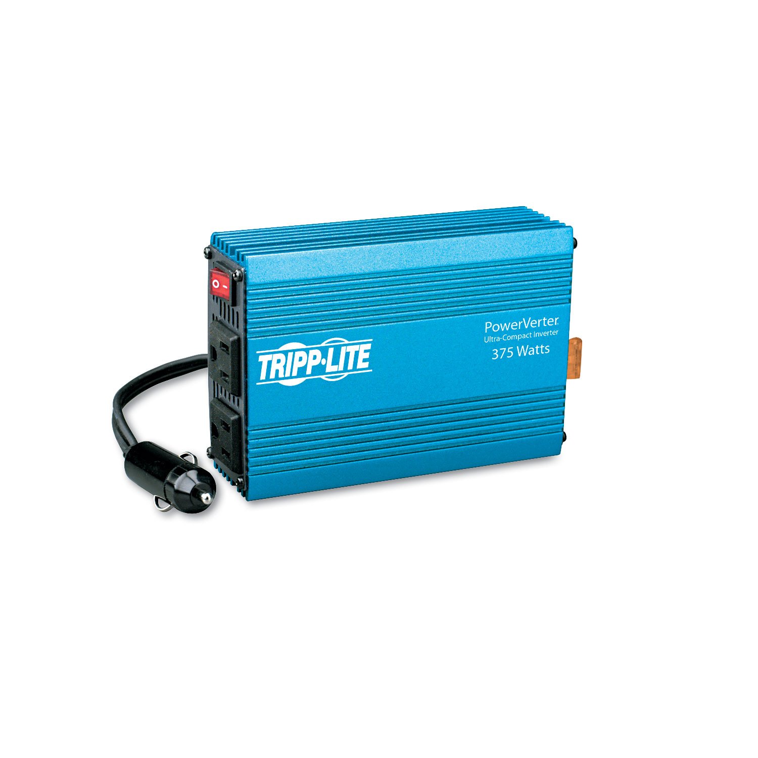 Amazon.com: Tripp Lite 375W Car Power Inverter with 2 Outlets, Auto ...