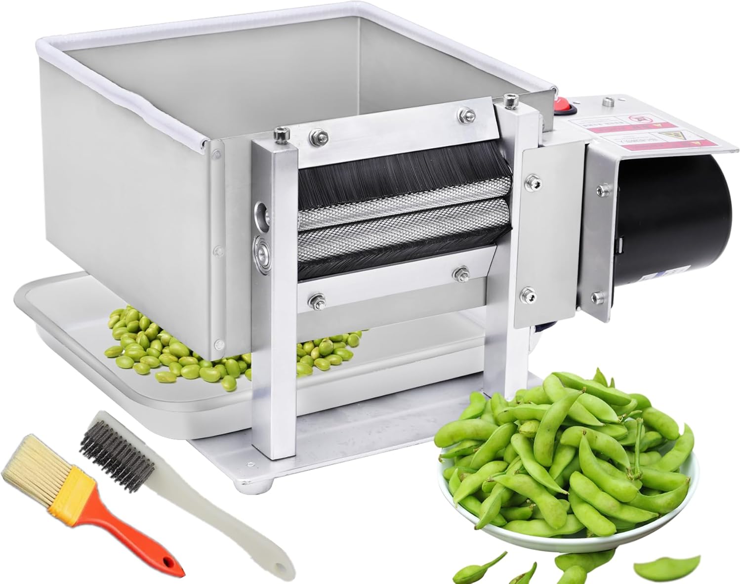 Amazon.com: YMJOINMX Electric Pea Sheller Machine 110V Semi-automatic ...