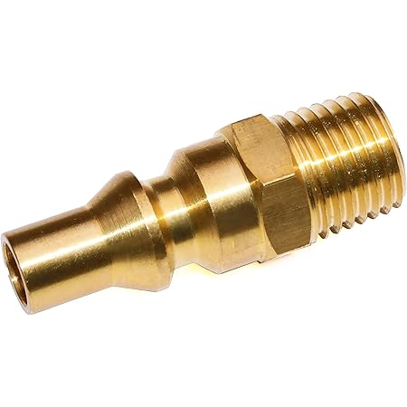 Amazon.com : KIBOW Propane Quick Connect Fitting-Full Flow Male Plug ...