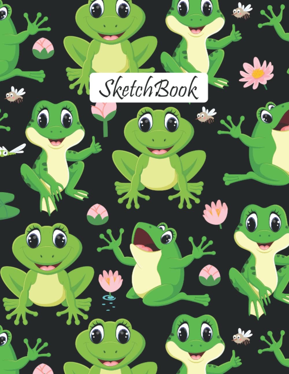 Amazon Frog Sketchbook Cute Frog Sketchbook For Girls Drawing