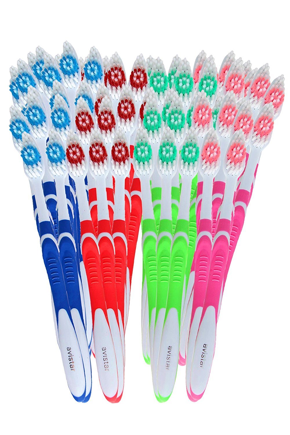 148 Individually Packaged Quality Large Head Medium Bristle Disposable ...