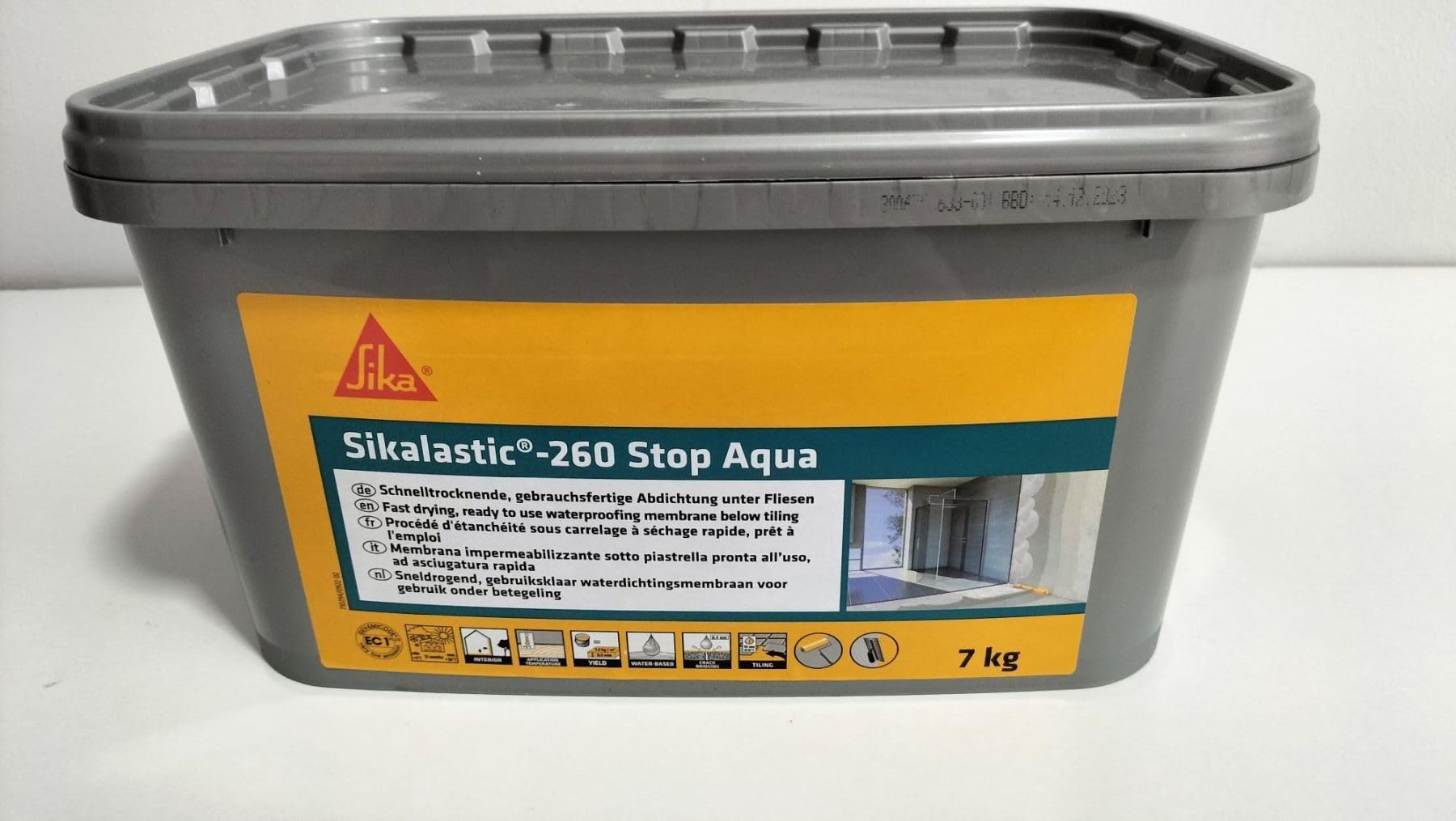 SIKA - Sikalastic 260 Stop Agua - Membrana lista para aplicar para ...