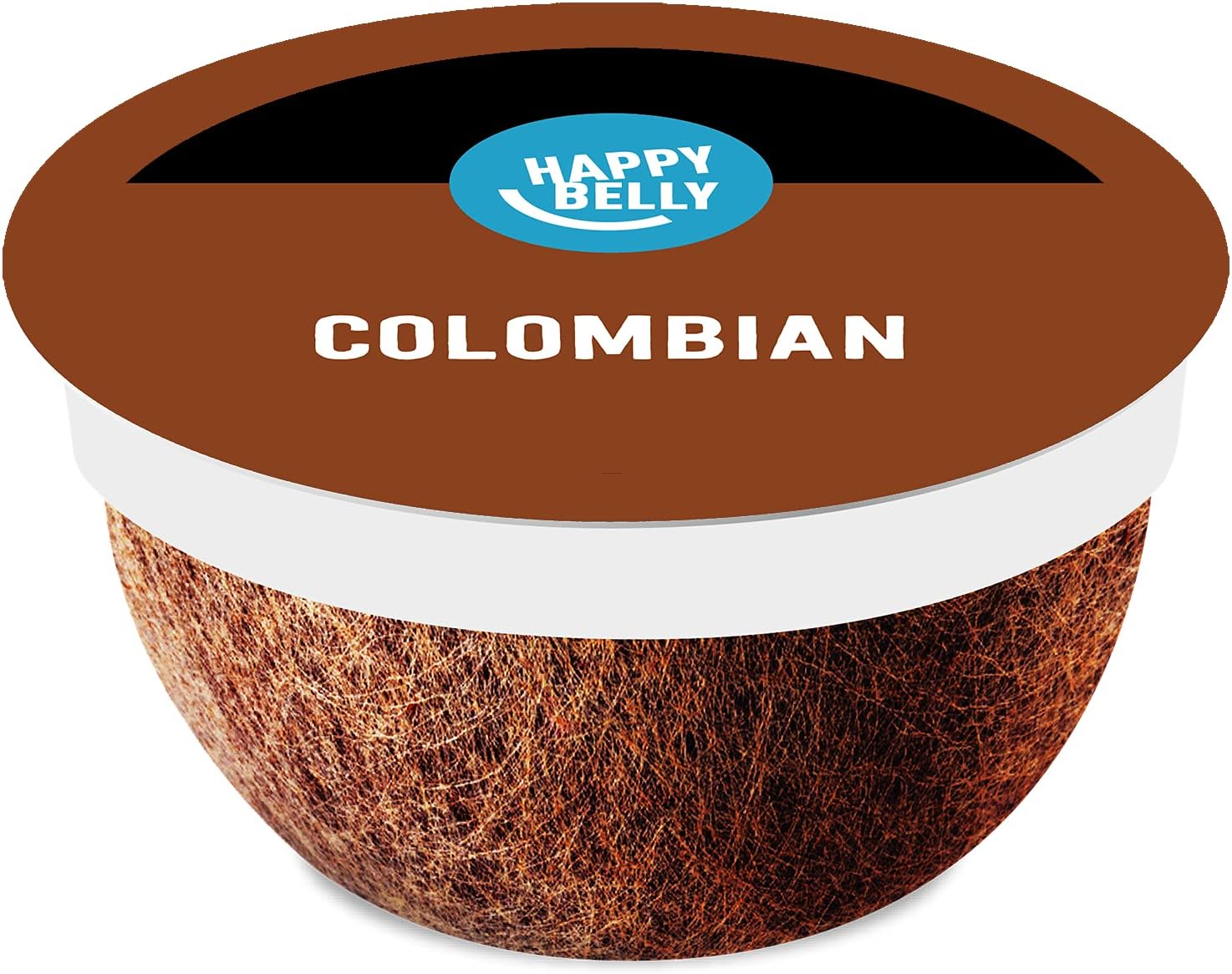 Amazon.com: Amazon Brand - Happy Belly Colombian Coffee Pods (Medium ...