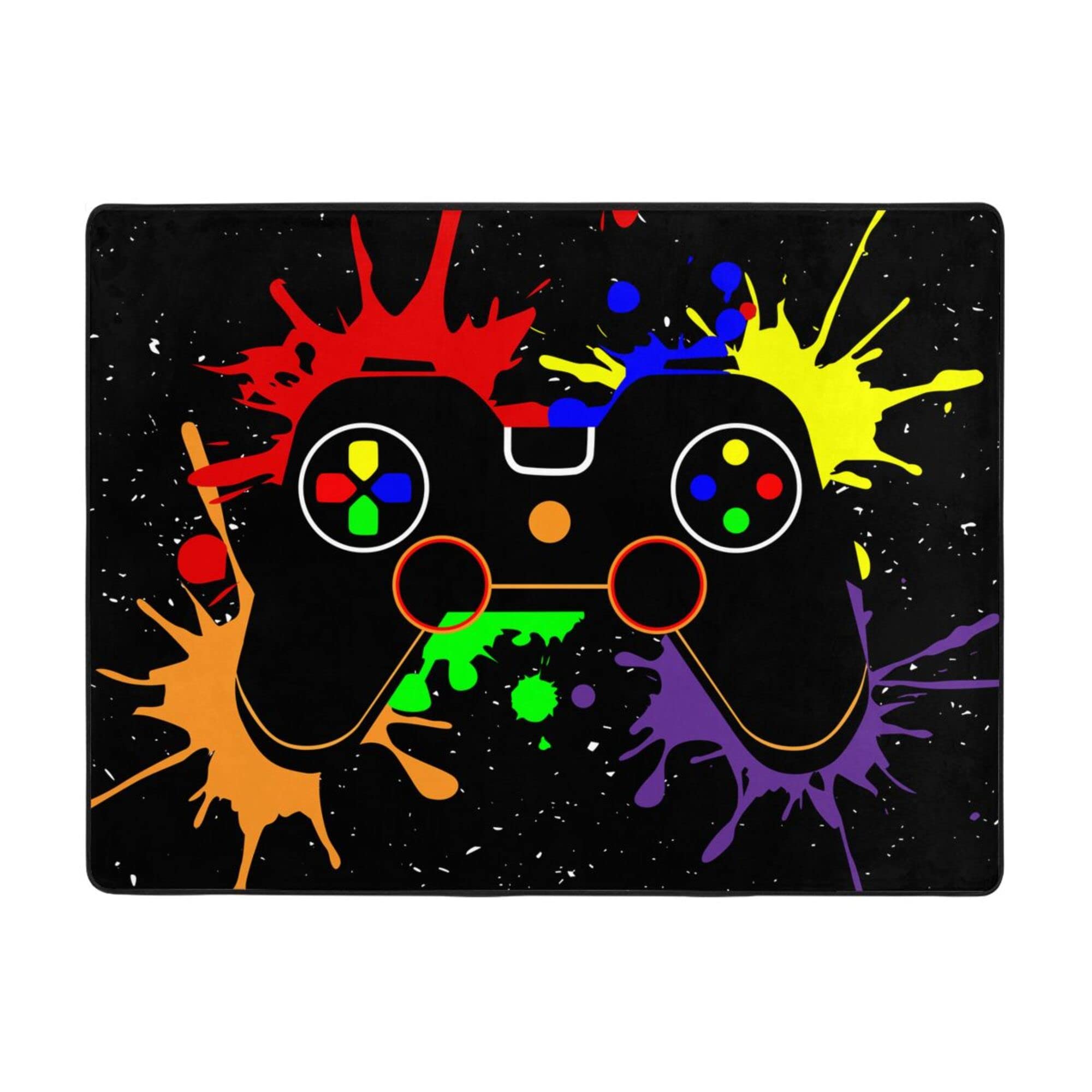 Gaming Area Rug Game Controller Gamepad Large Carpet Modern 3D Printed ...