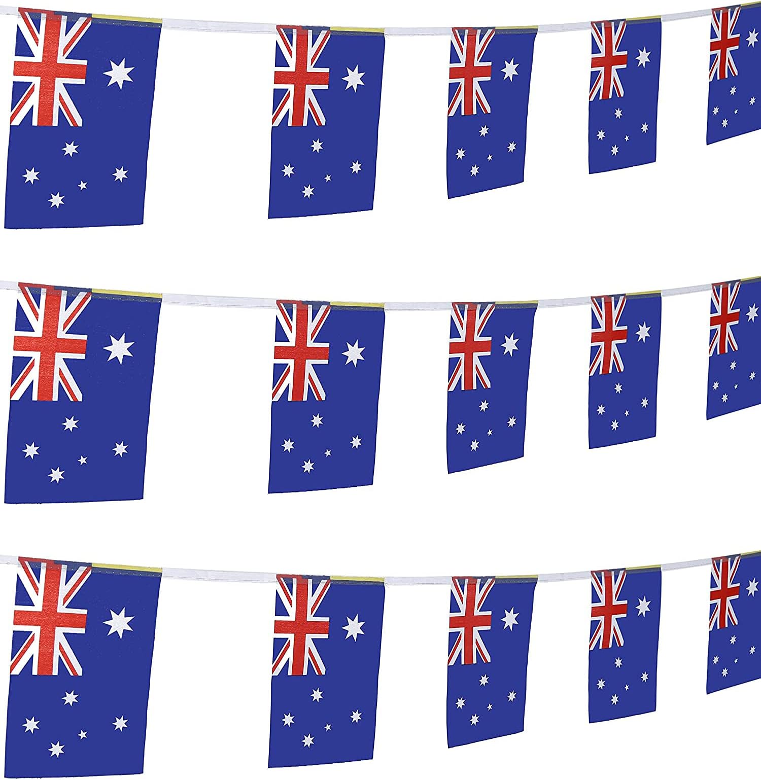 Amazon.com : Australia String Flag Pennant Banner - 38 Flags, 42 Feet ...