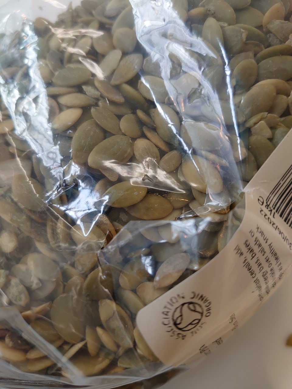 Tree of Life Organic Pumpkin Seeds, 1Kg : Amazon.co.uk: Grocery