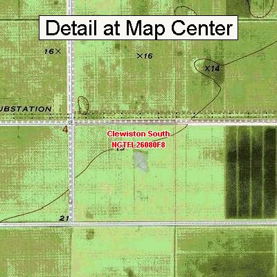Amazon.com : USGS Topographic Quadrangle Map - Clewiston South, Florida ...