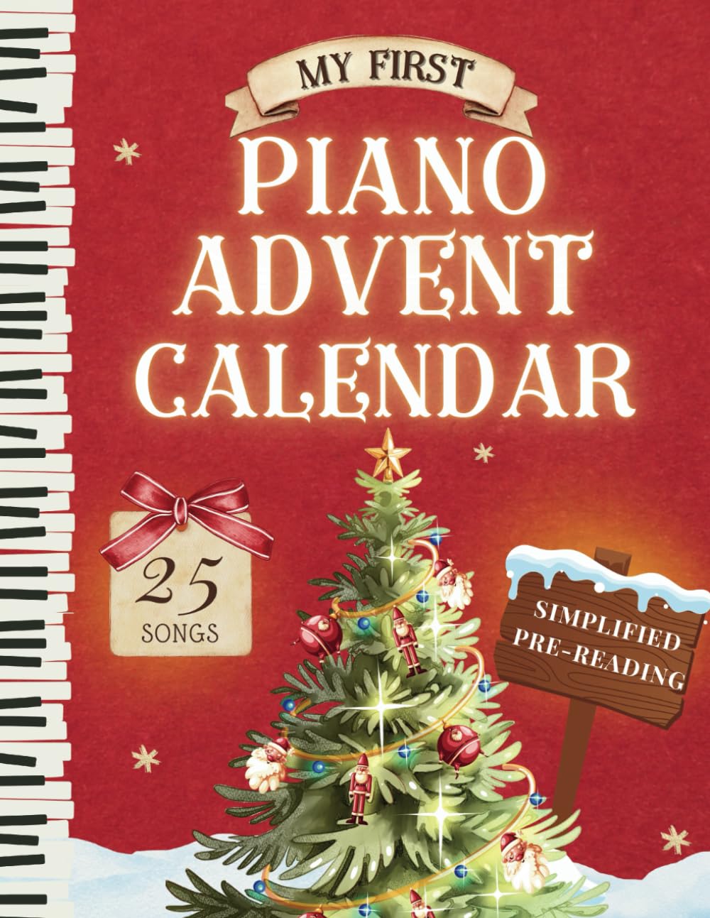 Amazon.com: My First Piano Advent Calendar: 25 Easy Piano Christmas ...