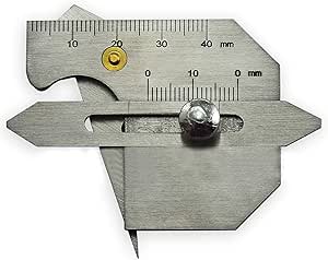 RIVERWELD HJC40B Multi-Function Welding Gauge Inspection Checks Weldment Thickness Weld Bead ...