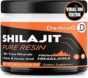 Amazon.com: Shilajit Pure Himalayan Organic Resin - 50grams Contains ...