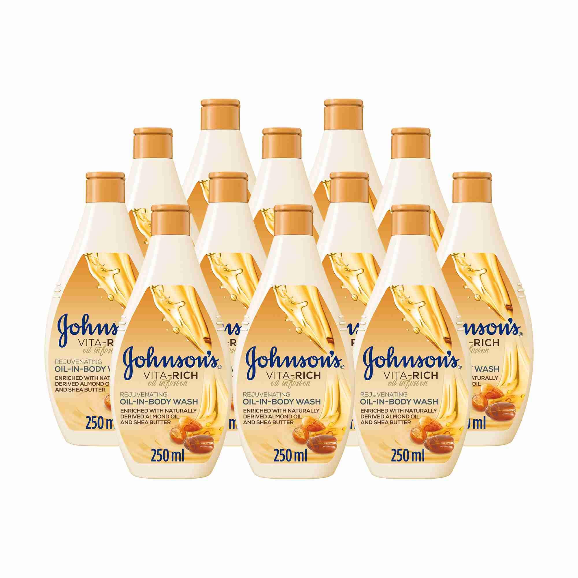 Johnson & Johnson, Body Wash, Vita-Rich, Oil-In-Body Wash, Rejuvenating ...