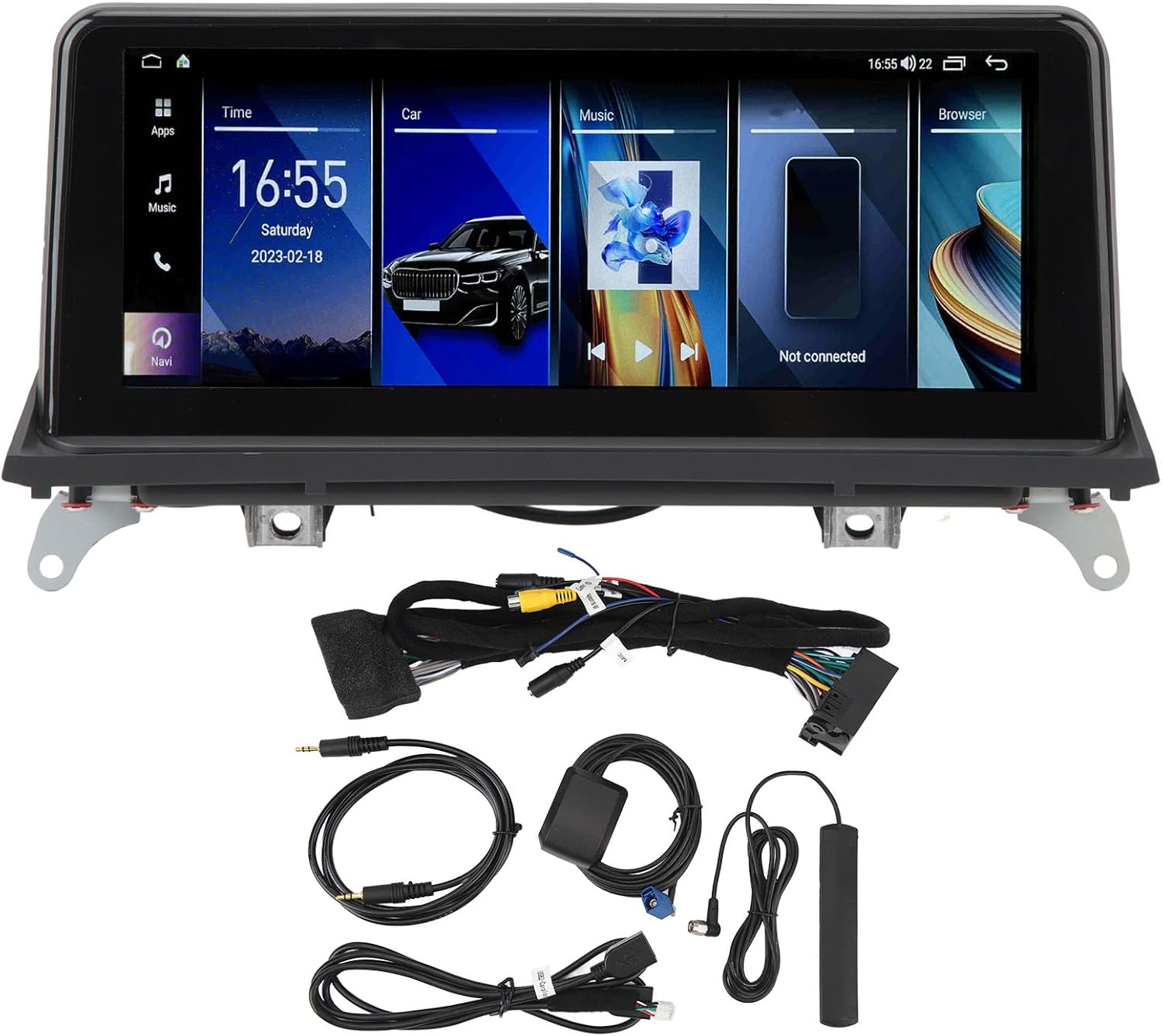 Dashboard Navigation Display,10.25 Inch Navigation Radio Display Screen ...