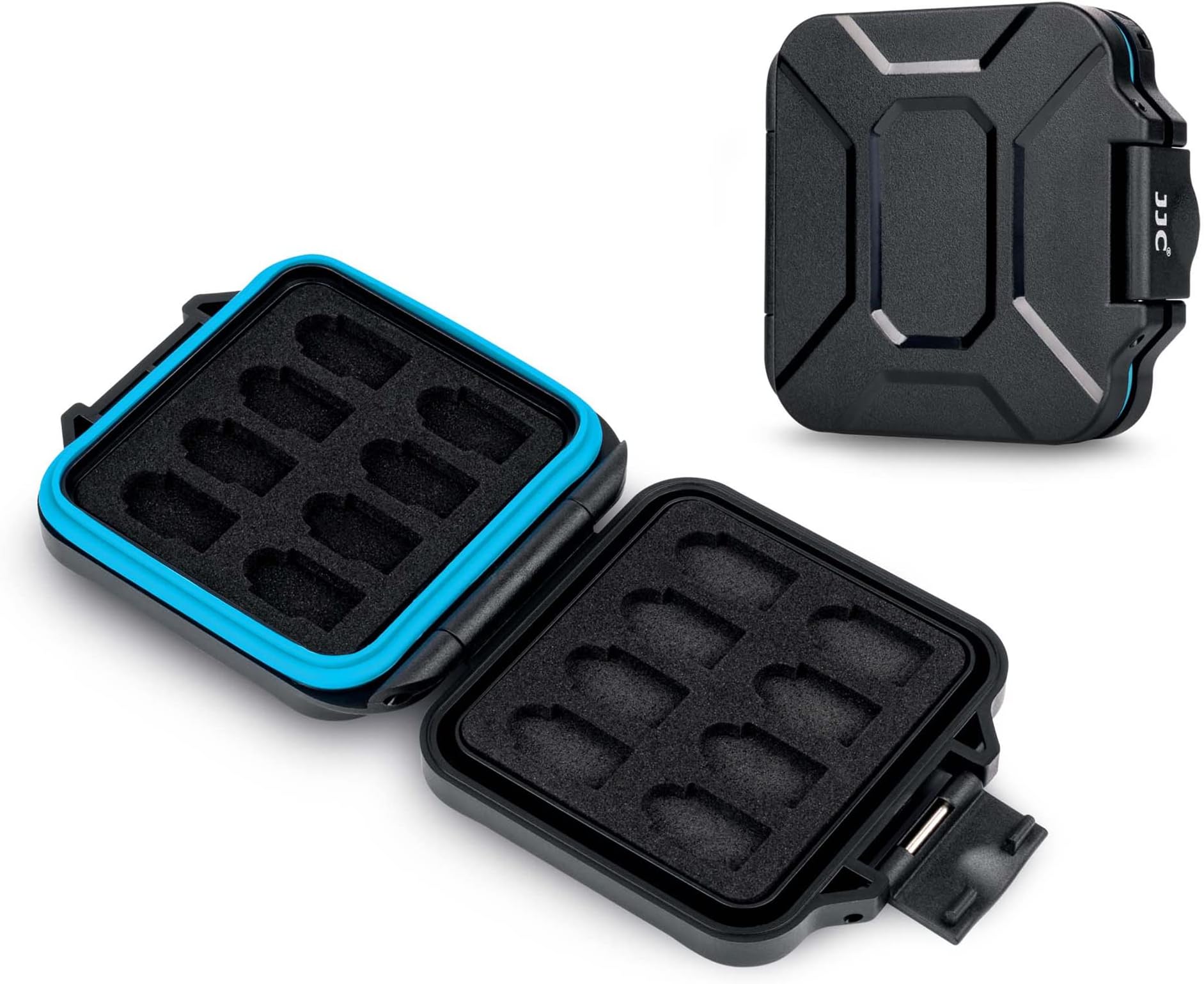 Doutop Memory Card Cases Storage Box for SD MMC Micro SD TF Cards ...