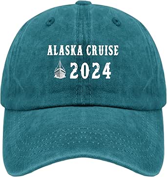 Generic Alaska Cruise 2024 Hats for Womens Baseball Cap Low Profile ...