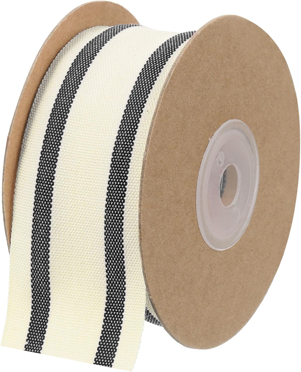 Amazon.com: uxcell Natural Cotton Stripes Ribbon, 1-1/2 Inch x 10 Yard ...
