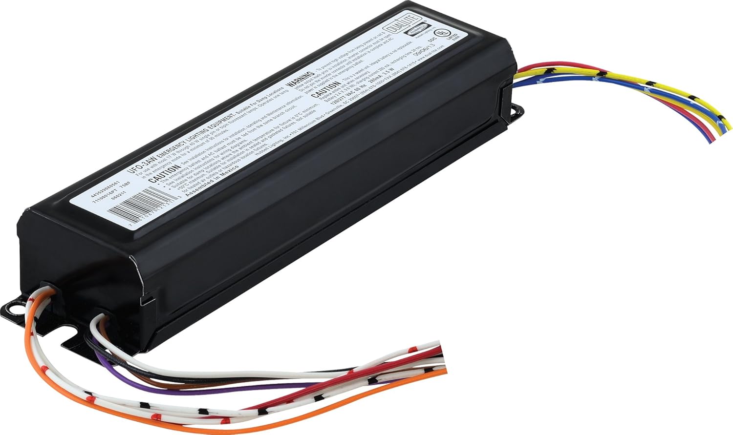 Dual-Lite UFO-3AW Approved Fluorescent Lighting Emergency Ballast ...