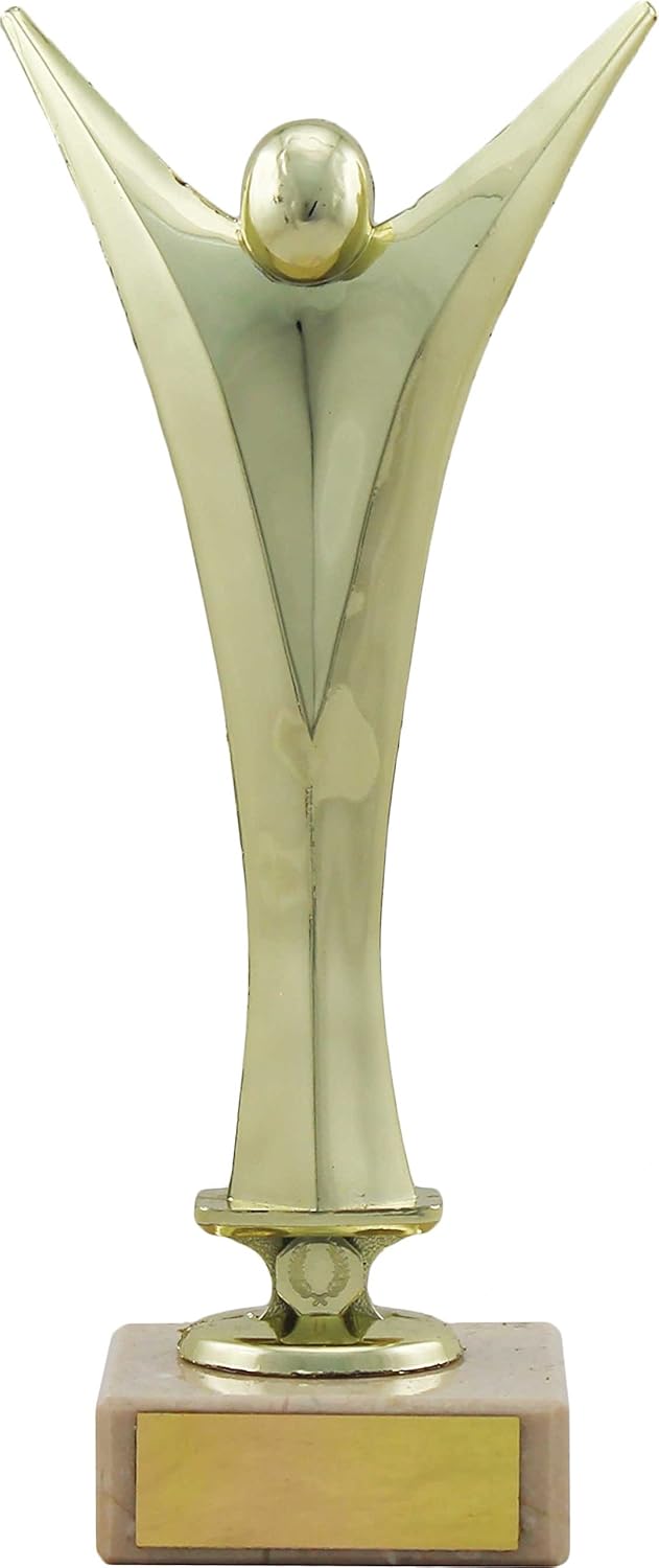 A1 PERSONALISED GIFTS 7 inch Gold Ovation Achievement Award Trophies ...