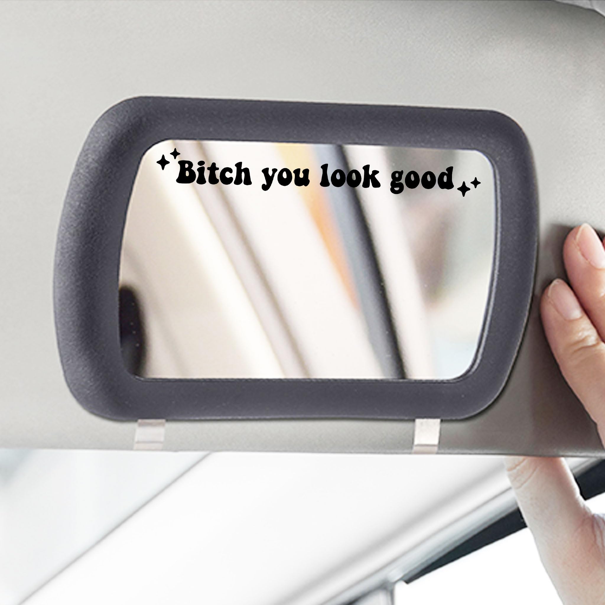 Snapklik.com : 2 X You Look Good, Rear View Mirror Decal, Sister Gift ...