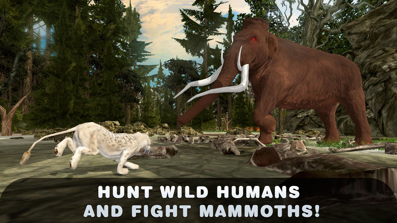 Sabertooth Tiger Survival Simulator 3D - App on Amazon Appstore